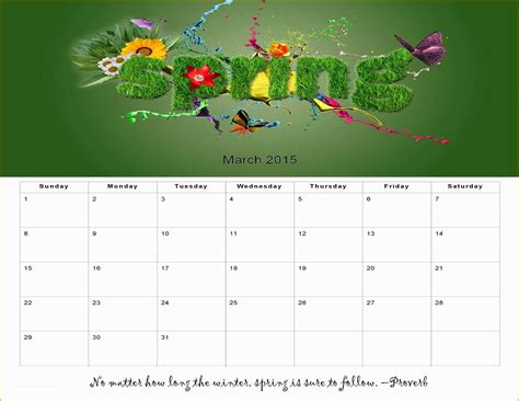 Free Customizable Calendar Template Of Best Free Customizable Printable
