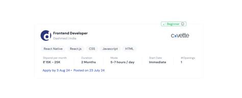 soumyajit mallick on linkedin frontend developer internship in dashmed at bangalore karnataka