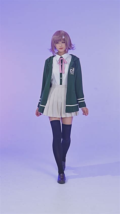 Chiaki Nanami Cosplay Costume Danganronpa Remastered Version Outfit Osias