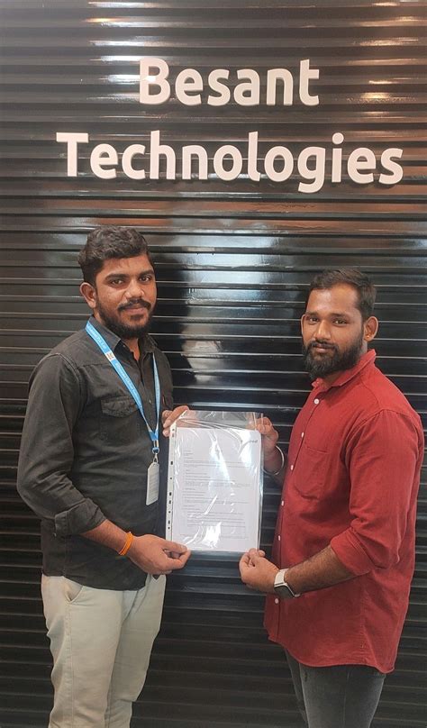 Besant Technologies On Linkedin Loganathan Got Placed As Java Full