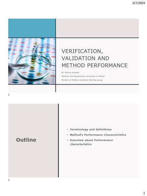 7verificationvalidationandmethodperformance Pdf Accuracy And