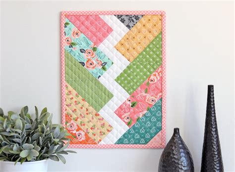 Monthly Mini Quilt Series Recap Free Mini Quilt Patterns SewCanShe Free Sewing Patterns