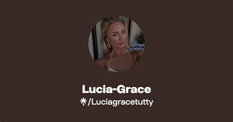 Lucia Grace Instagram Tiktok Linktree