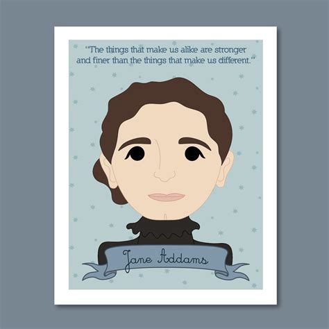 Sheroes Collection Jane Addams X Art Print X Art Prints Jane Addams Art Prints