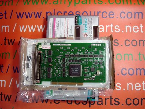 Interface Pci 2726cm New 裕益科技自動化設備可程式編碼器plc分散式控制系統dcs