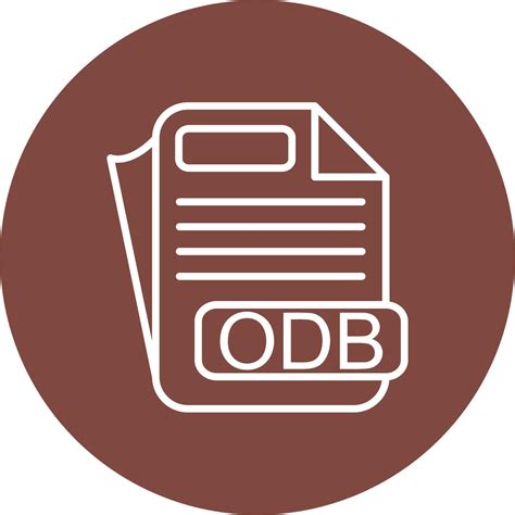 Odb File Format Gradient Tint Artwork 60715570 Vector Art At Vecteezy