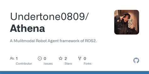 GitHub Undertone0809 Athena A Mulitmodal Robot Agent Framework Of ROS2