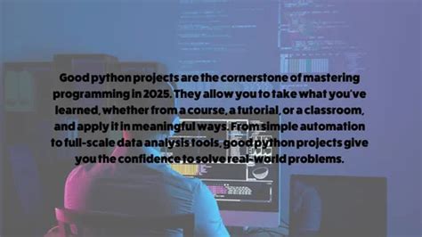 85 Good Python Projects To Build In 2025 Beginner To Advanced