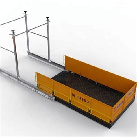 Qdce Construction Loading Platform Retractable Safety Deck Loading