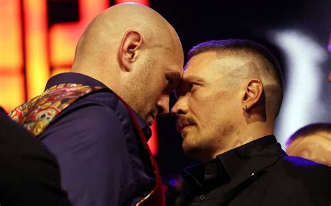 Tyson Fury Attacked Alexander Usik At A Press Conference Wmmaa