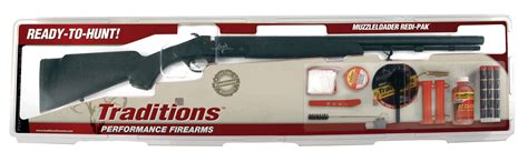 Traditions Buckstalker Xt Muzzleloader Syn Black 50cal Gun And Scope