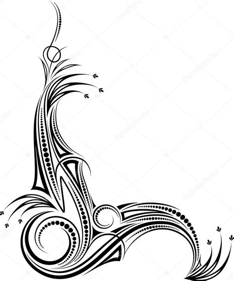 Original Decorative Corner — Stock Vector © Antonshpak 1162923