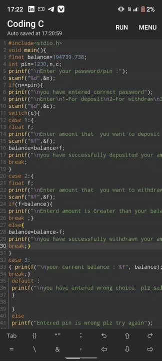 Pooja Mallelor On Linkedin Atmsimulator Technohack Cprogramming