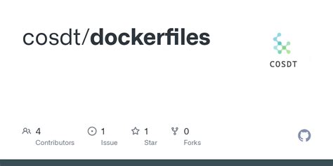 Github Cosdtdockerfiles