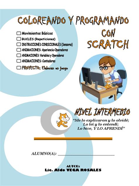Programando Con Scratch Pdf Scratch Lenguaje De Programación Point And Click