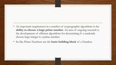The Rsa Algorithm Ppt