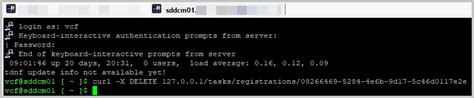 Dmwarenl Remove A Failed Task In Sddc Manager Cloud Foundation