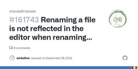 Renaming A File Is Not Reflected In The Editor When Renaming Twice To Same Name Different Case