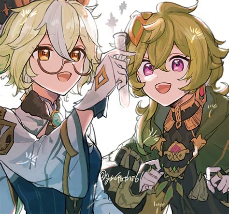 Sucrose And Collei Genshin Impact Drawn By Suitchign4othi61 Danbooru