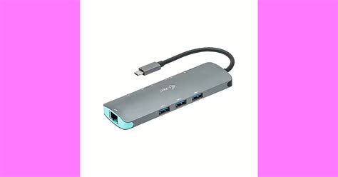 I Tec Usb C Metal Nano Docking Station C Nanodocklanpd