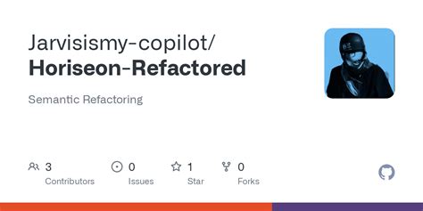 GitHub Jarvisismy Copilot Horiseon Refactored Semantic Refactoring