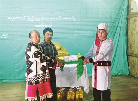 ကချင်ပြည်နယ် နောင်မွန်းမြို့နယ်အတွင်းရှိ ရေဘေးသင့်ပြည်သူများအတွက် တပ