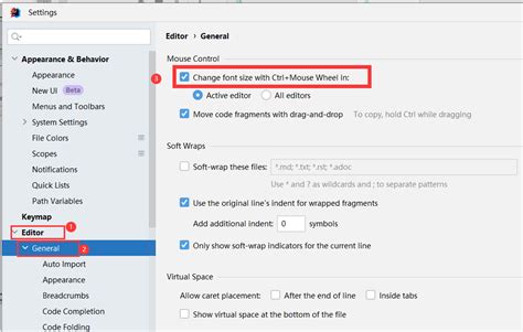 Idea中设置鼠标滚轮修改字体大小idea怎么设置鼠标控制字体大小 Csdn博客 Idea中设置鼠标滚轮修改字体大小idea怎么设置鼠标控制字体大小 Csdn博客