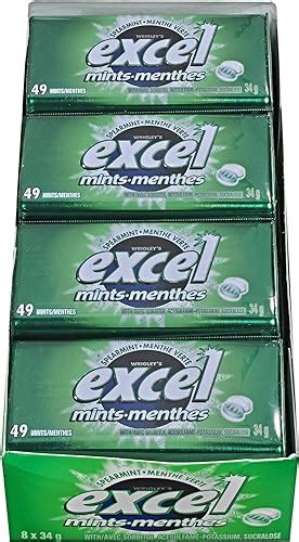 Excel Mints Spearmint Gm Tin Count Amazon Ca Everything Else