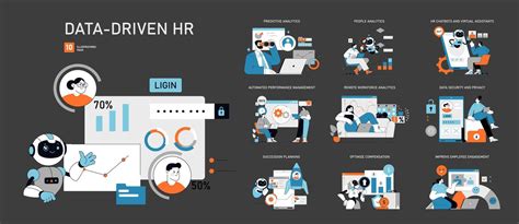 Data Driven Hr Set Illustration 42894537 Vector Art At Vecteezy