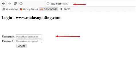 Membuat Login Dengan PHP Dan MySQLi Part 2 Malas Ngoding