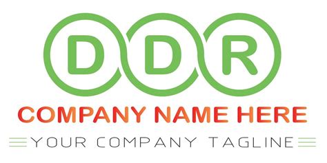 Premium Vector Ddr Letter Logo Design
