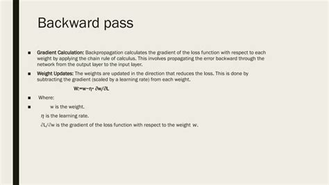 Classificationbybackandpropagationpptx Artificial Intelligence Technology And Computing