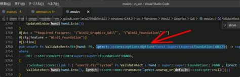 Rustwindows Rswin32apiでcreatewindowしてみる ぬの部屋（仮）