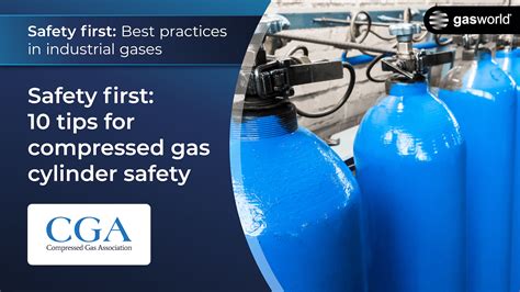 Safety First 10 Tips For Compressed Gas Cylinder Safety Safety