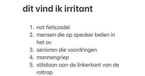 Actrice Roos Dickmann Deelt Op Tiktok Een Lijst Met 151 Willekeurige Irritaties En Die Zijn Best