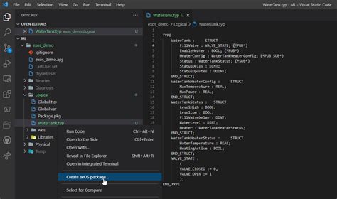 exOS使用助手 exOS Automation Help Development exOS Component Generator