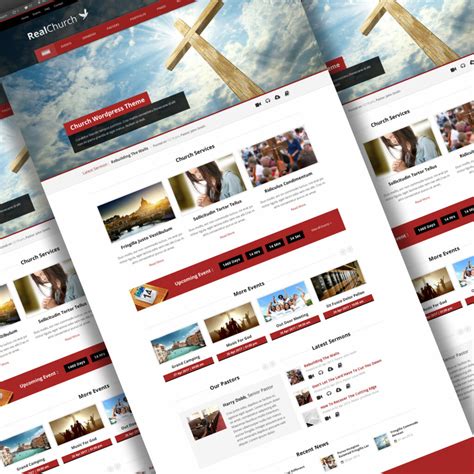 Real Church Responsive Retina Ready Theme Masterbundles