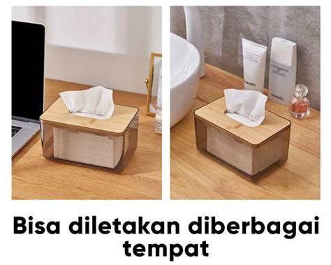 Promo Angola Kotak Tissue D43 Tissue Box Wadah Tisu Tempat Tisu