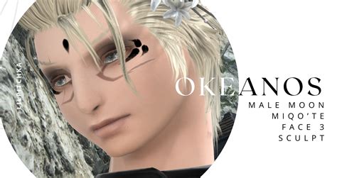 Premium Okeanos Male Miqo Face Sculpt The Glamour Dresser Final Fantasy XIV Mods