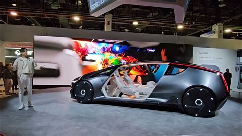 Ces 2024 미래차의 실내 공간 체험 Lg 알파블 Youtube