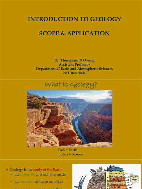 Mining Geology Part 1 Pdf Geology Earth Sciences