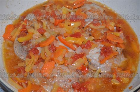 Курица тушёная с овощами на сковороде 10 фото в рецепте