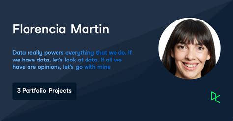 Florencia Martin Data Analyst