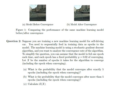 Solved A Model Before Convergence B Model After