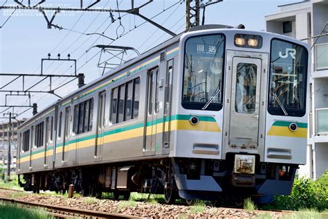 2nd train JR東南武支線用E127系2両 V1編成 が中原支所へ臨時回送の写真 TopicPhotoID 74659