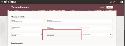How To Hide Classroom Number On Redwood Page — Cloud Customer Connect