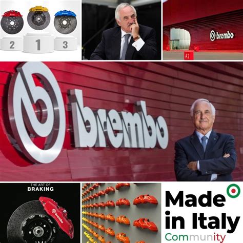 Brembo A Brake To Speed Up The Country Made In Italy