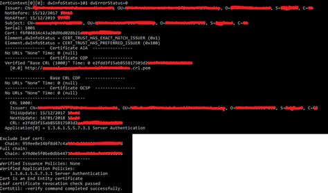 RDP A Revocation Check Could Not Be Performed For The Certificate Windows Spiceworks Community
