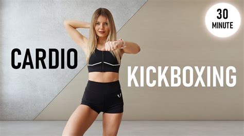 30 Minute Total Body Cardio Kickboxing No Repeat Fat Burning Kick