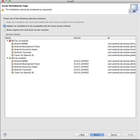 Java Update Eclipse With Android Development Tools V 23 Stack Overflow